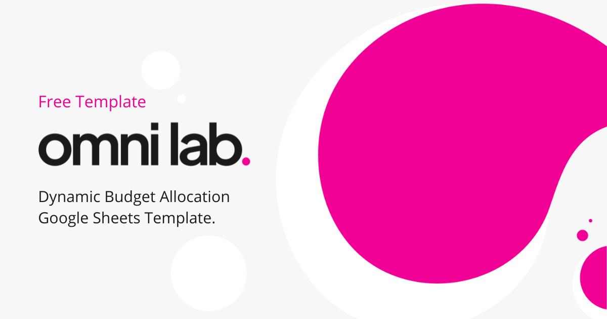 Dynamic Budget Allocation [Template] | Omni Lab